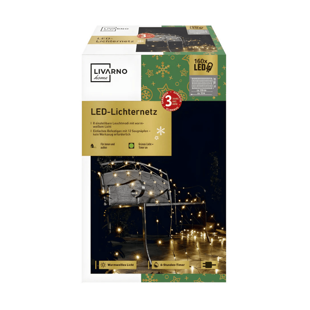 Livarno Home LED Light Net – LJC Enterprises